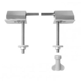 Celmac Wirquin SOFT CLOSE HINGES, chrome plated brass, bottom fixing ...