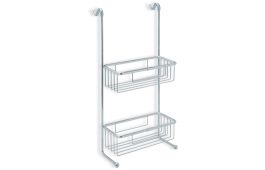 Oti 2-Tier Shower Caddy - Chrome