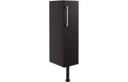 Dolly 200mm Toilet Roll Unit - Matt Graphite Grey