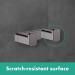 Hansgrohe Double Hanger Brushed Black HNG41755340
