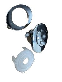 Chrome Cable Push Button - Sleek and Modern Design for Effortless Control